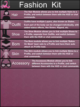 Second Life Marketplace - [eL] Full Array [Fashion Kit]